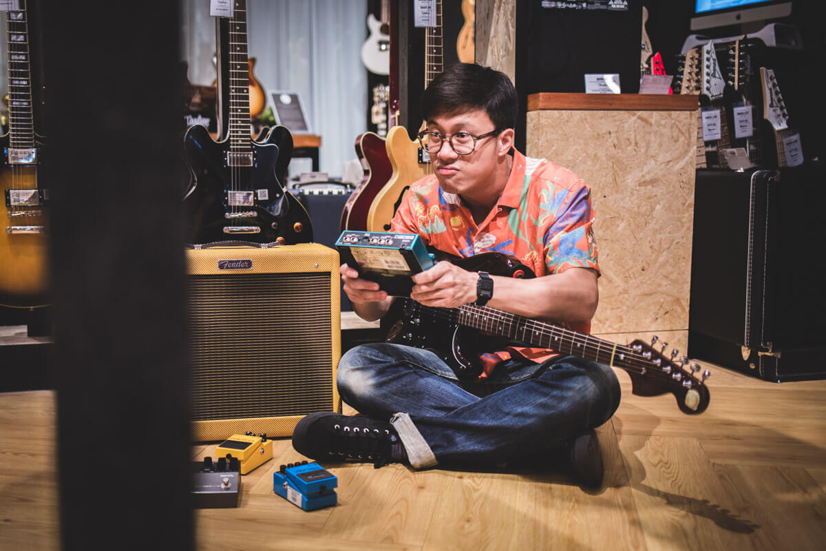 Top 5 BOSS Effect Pedals with Calvin Phua of Stopgap - Swee Lee Blog