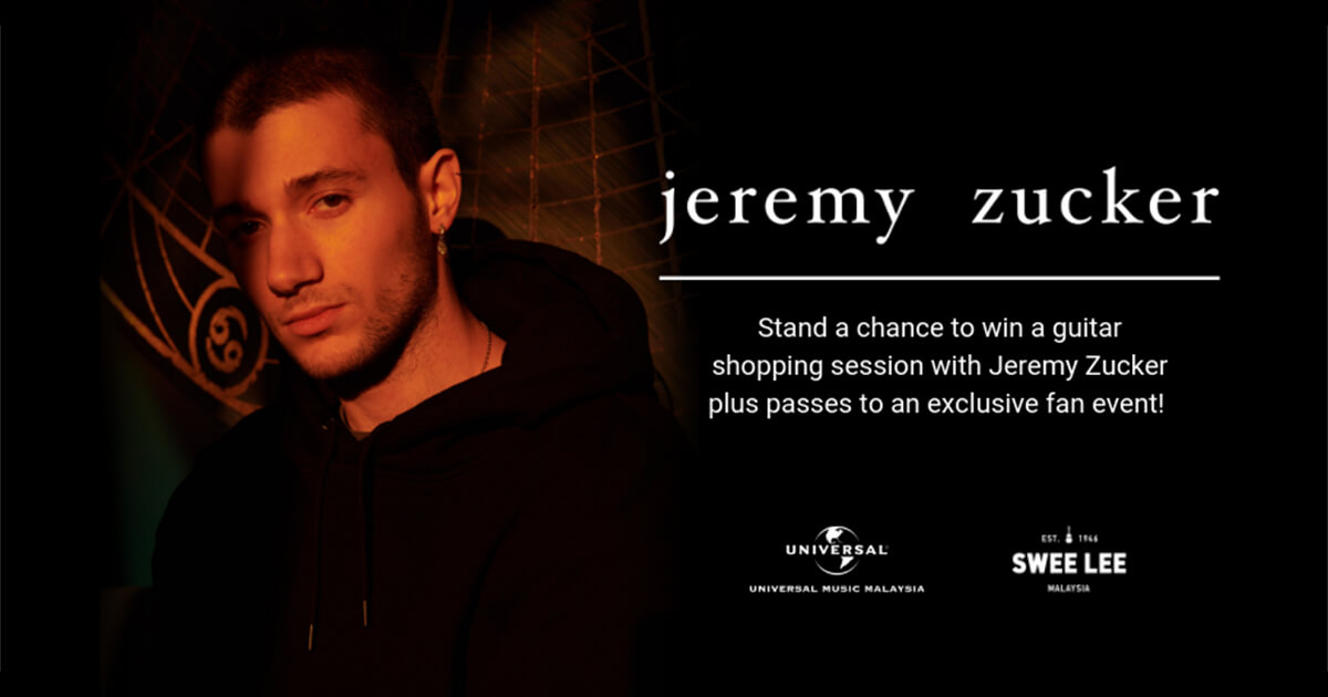 Meet Jeremy Zucker in KL, in partnership with Universal - Swee Lee Blog