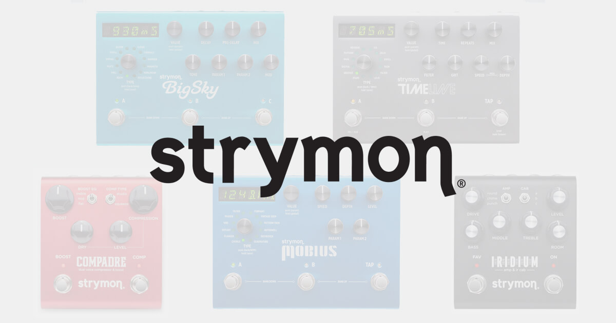 Pondering Pedals: 10 Questions with Strymon Engineering - Swee Lee Blog